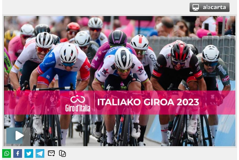Cómo ver el Giro gratis online - EntreGloberos.com